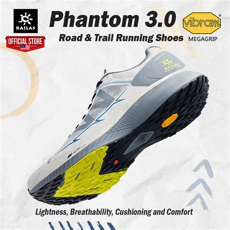 Kailas Phantom 3.0 Trail / Road Running Shoes Men's | Shopee Malaysia