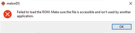Error Persists When Opening Up Rom In Open Recent · Issue 1129