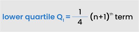 Quartiles Formula