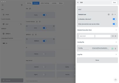 自定义模块使用指南 flyenv