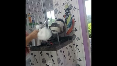 lavei a louça e limpei toda conzinha YouTube