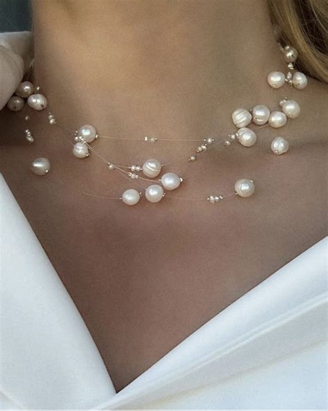 Asymmetrical Pearl Necklace Artofit