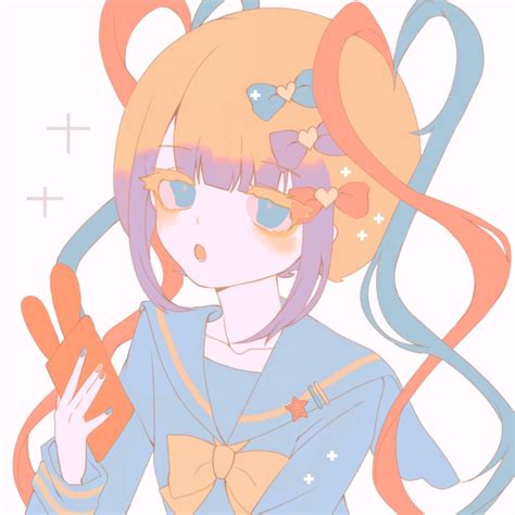 Safebooru 1girl Aqua Hair Bangs Blonde Hair Blunt Bangs Bow