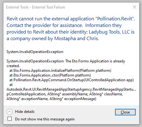 Conflict With ClimateStudio 2 0 Revit Cannot Run The External