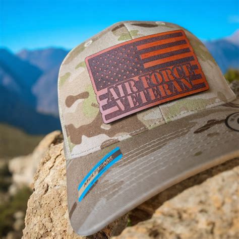 Air Force Veteran American Flag Mad Hatters Hats