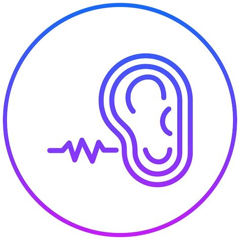 Premium Vector Hearing Checkup Icon