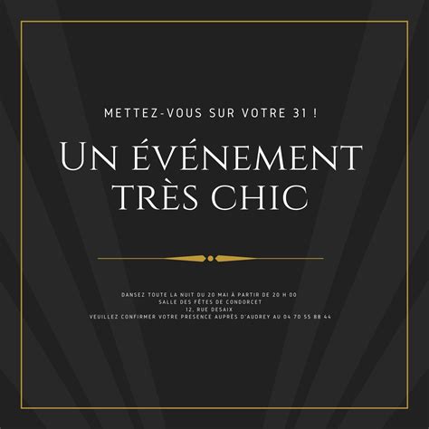 Présentation 60 imagen exemple de carte d invitation pour un evenement