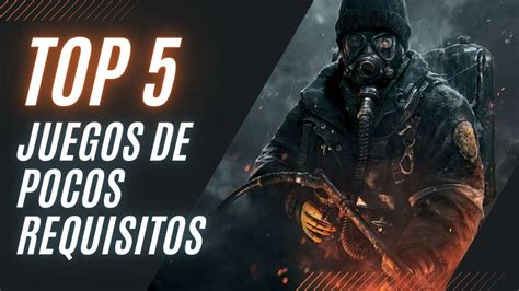 Top 5 Juegos De Pocos Requisitos Para PC 1 GB RAM 2 GB RAM YouTube