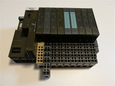 Siemens Simatic CPU IM Profibus ES AA AB Mit IOs D
