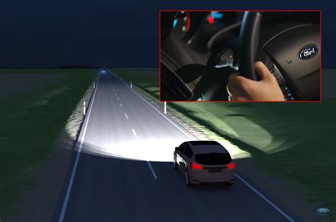 WATCH Ford Demos Their Glare Free High Beam Technology Autodeal