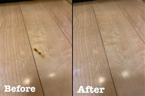 フローリングの焦げ跡補修 埼玉県桶川市 Bigal Repair