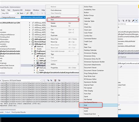 Ax D Fo Create A Form Grid And Implement Some Event Rules Ax
