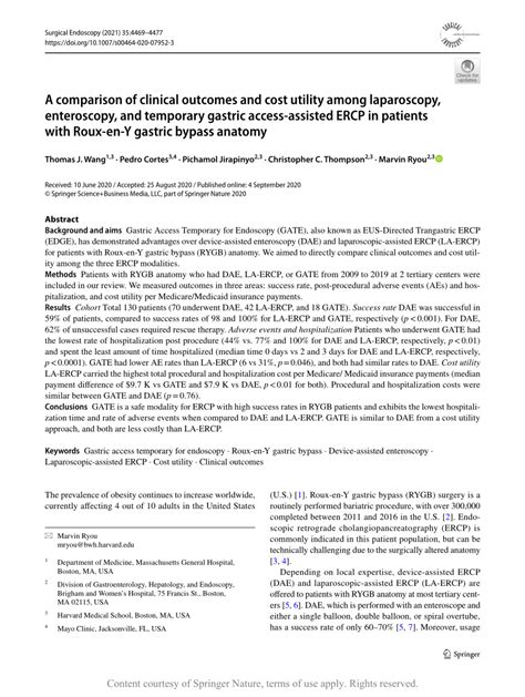A Comparison Of Clinical Outcomes And Cost Utility Among Laparoscopy Enteroscopy And Temporary