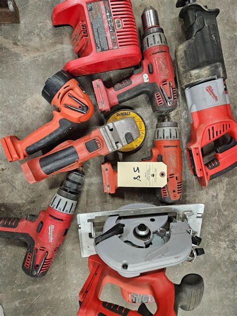 Milwakee Tools Live And Online Auctions On