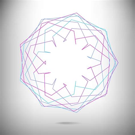 Premium Vector Abstract Spirograph Element Vector Spirograph