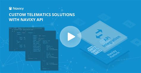 Navixy Api For Custom Telematics Solutions — Navixy