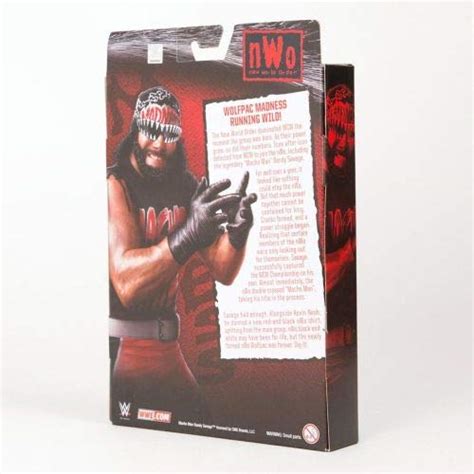 Ringside Nwo Wolfpac Macho Man Randy Savage Wwe Elite Exclusive Mattel Toy Wrestling Action
