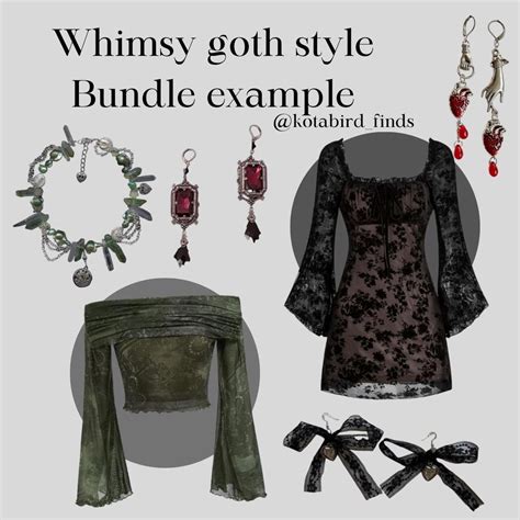 ⁂whimsy Goth Style Bundle⁂ Do Not Buy This Depop