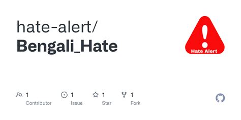 Github Hate Alertbengalihate