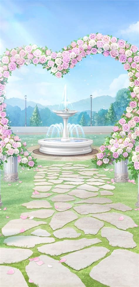 Pin On Wedding Ideas Anime Wedding Wedding Wedding Background