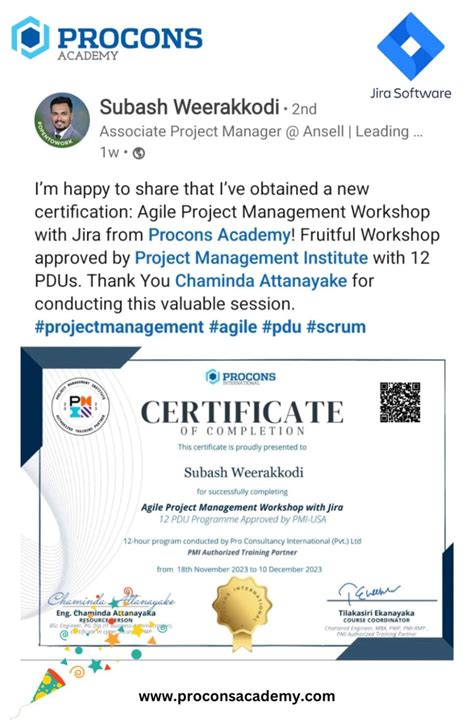 Procons Academy On Linkedin Proconsacademy Agile Jira