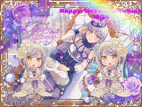 Happy Birthday Yukina Minato Feed Community Bandori Party Bang