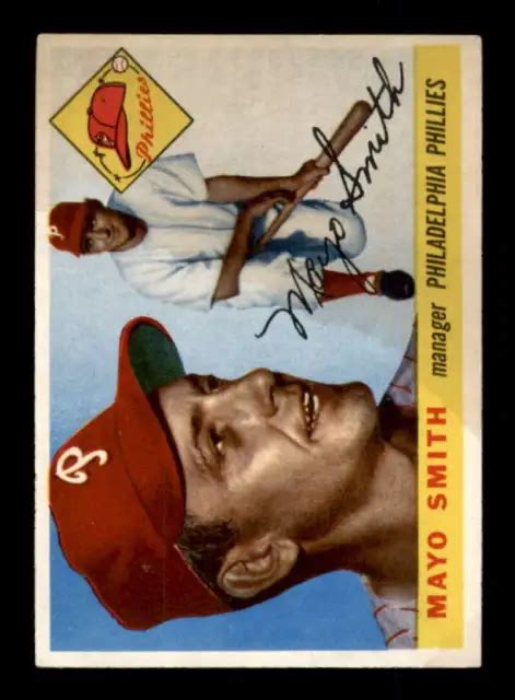 Topps Mayo Smith Ex Ex Rc Recrue Phillies Mg Eur Picclick Fr