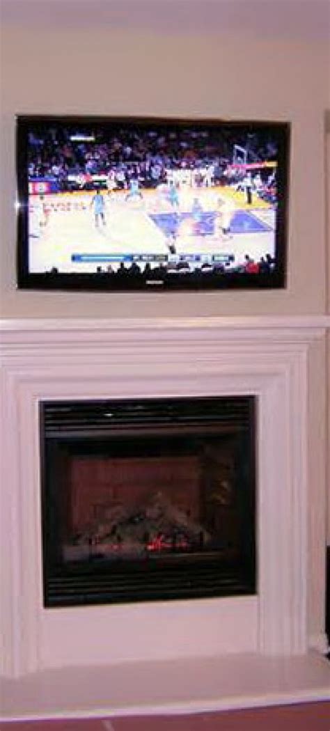 Tv Above Gas Fireplace Ideas Home Design Ideas