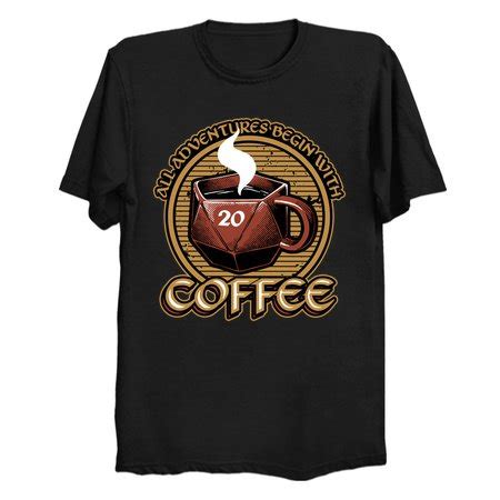RPG All Adventures Begin With Coffee NeatoShop
