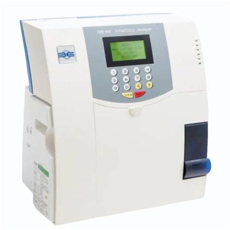 Semi Automatic Cbs 400 Electrolyte Analyzer At ₹ 135000 In Ahmedabad Id 2853787367973