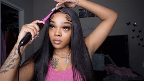 ZIGZAG MIDDLE PART BUSS DOWN TUTORIAL 🩷 SUBELLA HAIR - YouTube