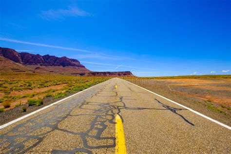 Arizona Desert Highway Stock Image Image Of Beauty Spring 92051687