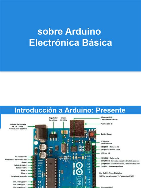arduino introduccionelectronica pdf corriente eléctrica electrónica
