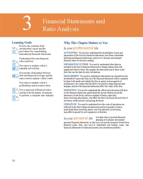 Ch 03 Financial Statements And Ratio Analysis Gitman Study Guide Studocu