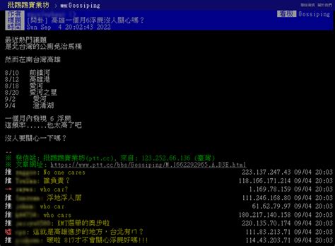 離奇高雄單月累計6具浮屍 他質疑沒人關心 網不單純 社會 中時新聞網