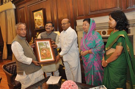 Shri Tarun Vijay Mp Bjp National Spokesperson With Delegation Meeting
