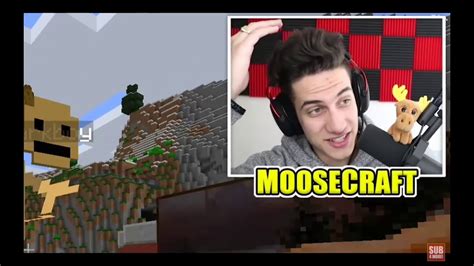 Funny Moments In Moosecraft Youtube