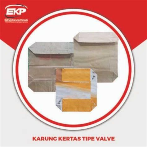Get A Free Quote For Valve Paper Sack 1piece From Edpack Karunia
