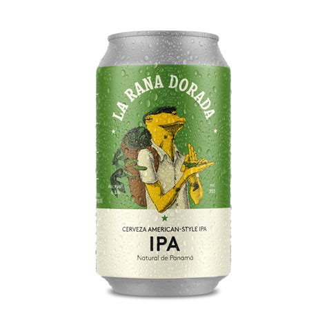 Cerveza Ipa Lata 355ml La Rana Dorada