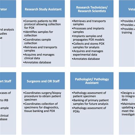Administrative Clinical And Research Personnel Involved In