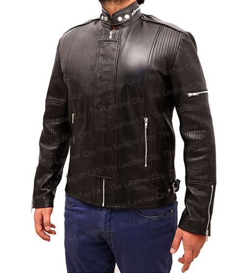 Daft Punk Electroma Black Leather Jacket Theleathercity