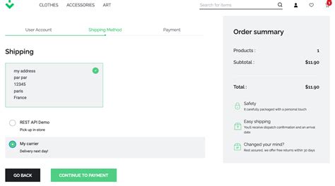Bug Not Redirecting To Checkout Page · Issue 59 · Vuestorefront