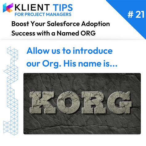 Boost Your Salesforce Adoption Success With A Named Org Your Projects