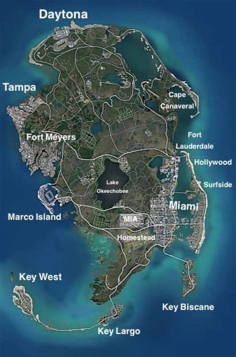 Fan Created GTA VI Map Concept GTAVice Net