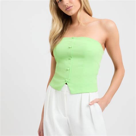 Oyster Button Corset Usa KookaÏ