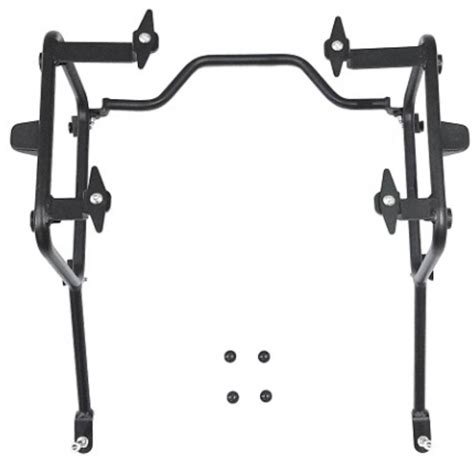 Par Baú E21 21L Givi Suporte Baú Lateral Bajaj Dominar 400Chapam