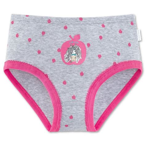 Schiesser Slip Set 1 St Set Mädchen Panty Slip Hüftslip 1er Pack