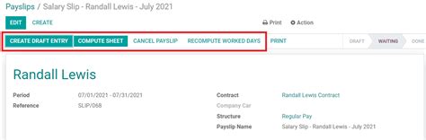 Fixing Salary Package Configuring Payroll In Odoo Payroll Module