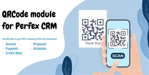 QR Code Addon Module For Perfex CRM V