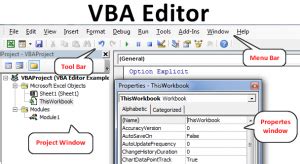 VBA Editor How To Open VBA Editor In Excel VBA With Examples